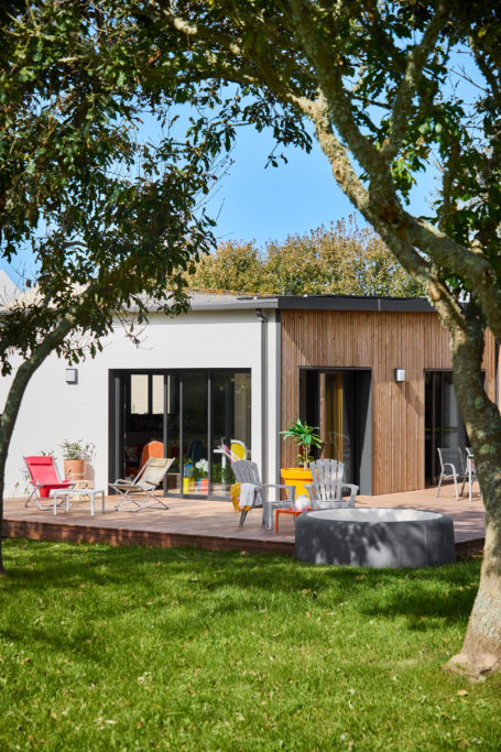 Maison bois mixte de plain-pied | Trecobois